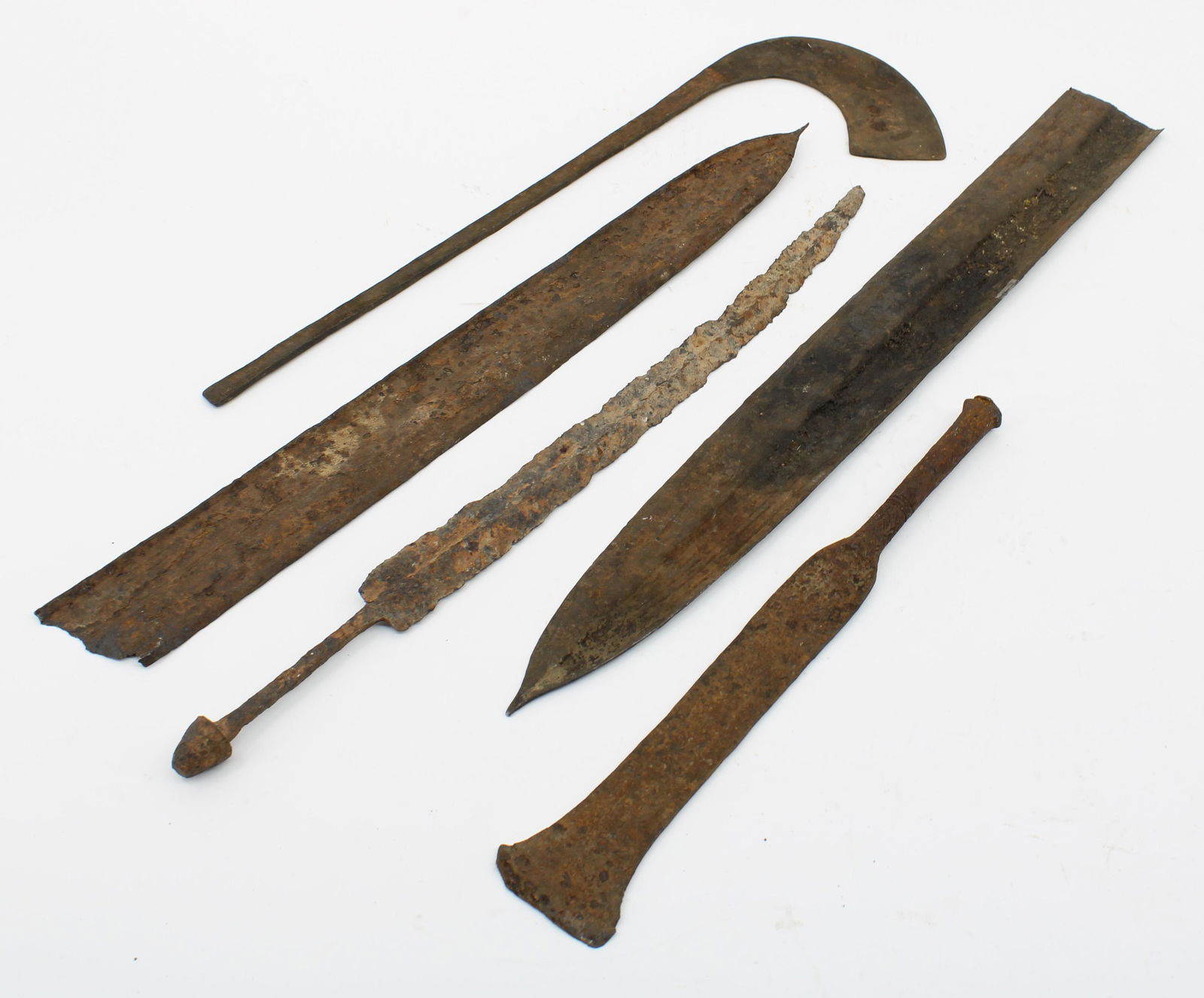 5 African Blade Currencies And Implements