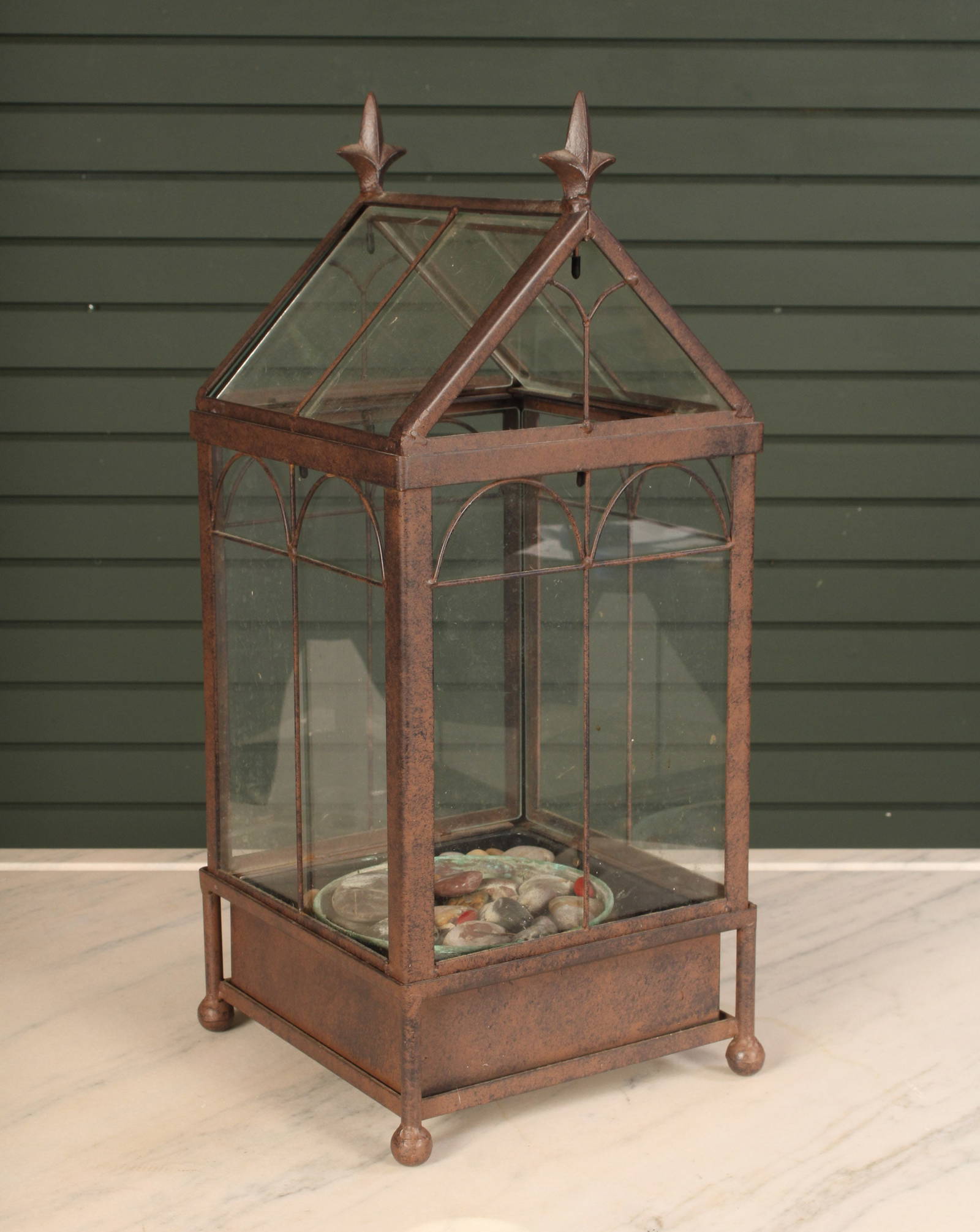 Wrought Iron Wardian Case Terrarium Auction