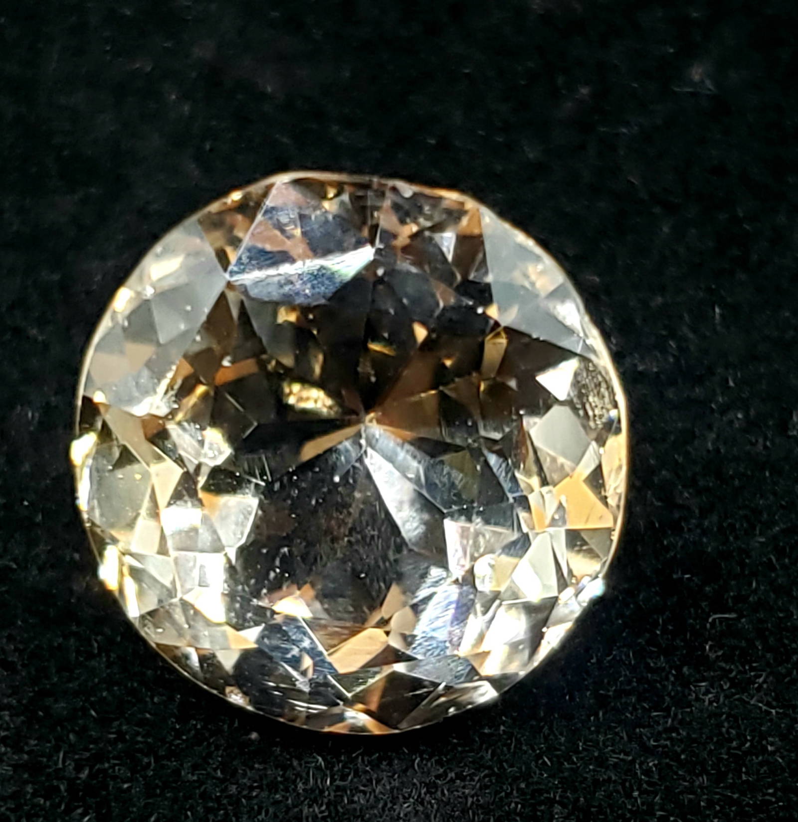 Rare Natural 15.84 Ct Untreated Imperial Topaz Auction