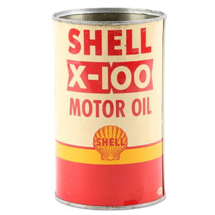 Shell X 100 Motor Oil Bottle Rack