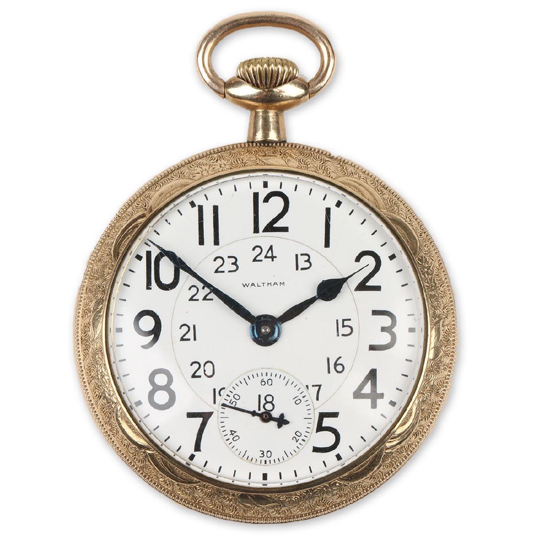 1892 Model Waltham Canadian Pacific Railway Pocket