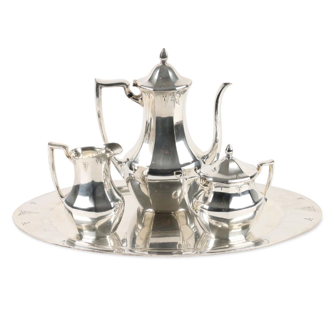 Art Deco Silverplate Tea Service