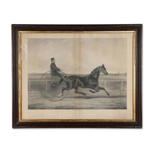 C.g Lewis Horse & Jockey Engraving