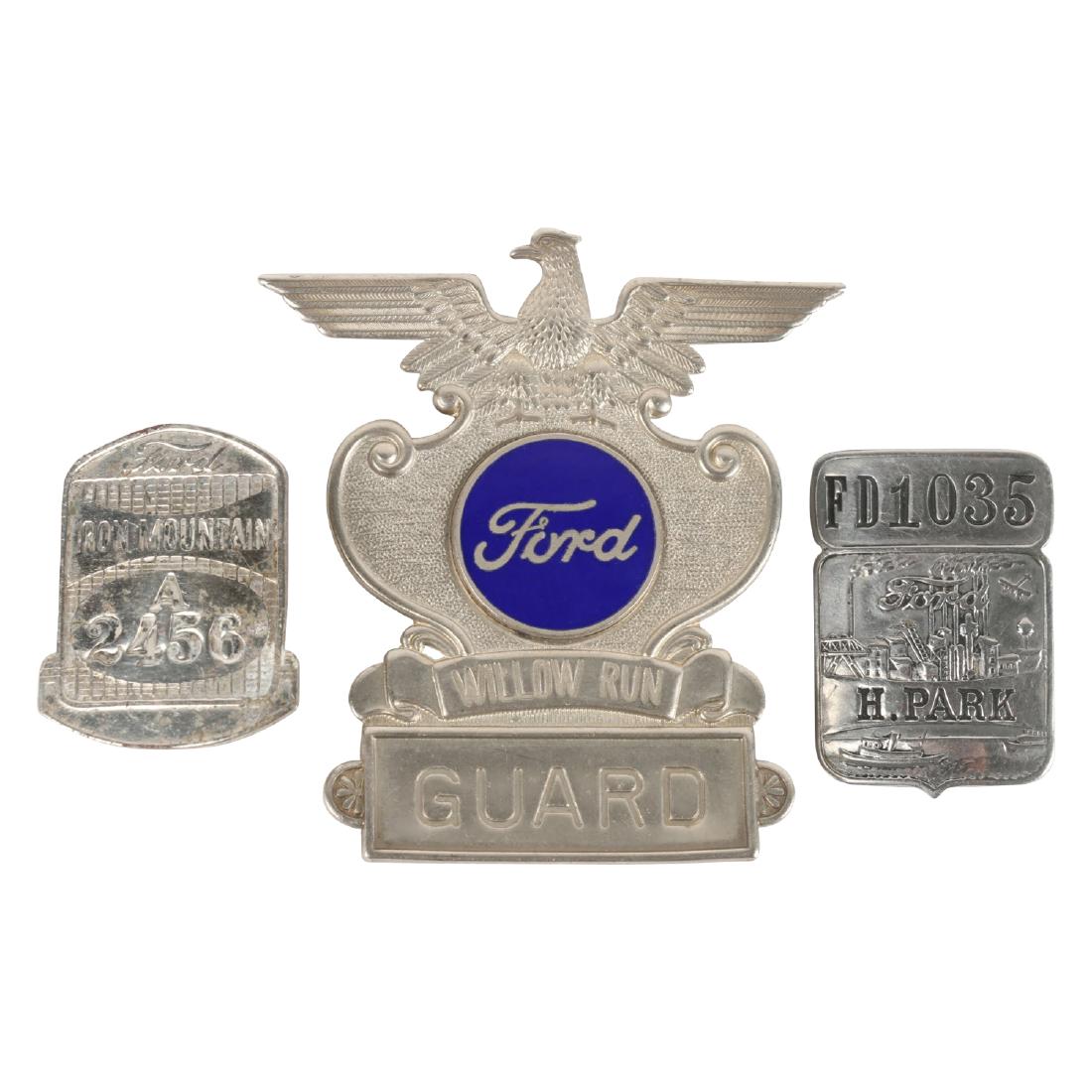 Ford Employee Identification Badges