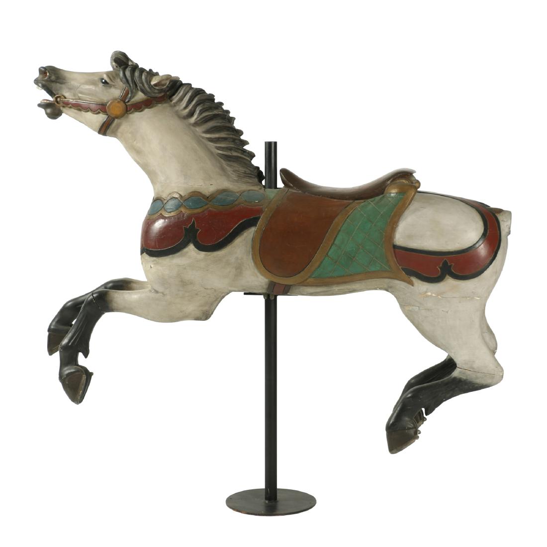 Charles Carmel Full-Scale Carousel Horse - Jun 09, 2018 | Miller ...