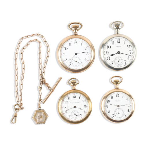 American, Open Face Pocket Watches