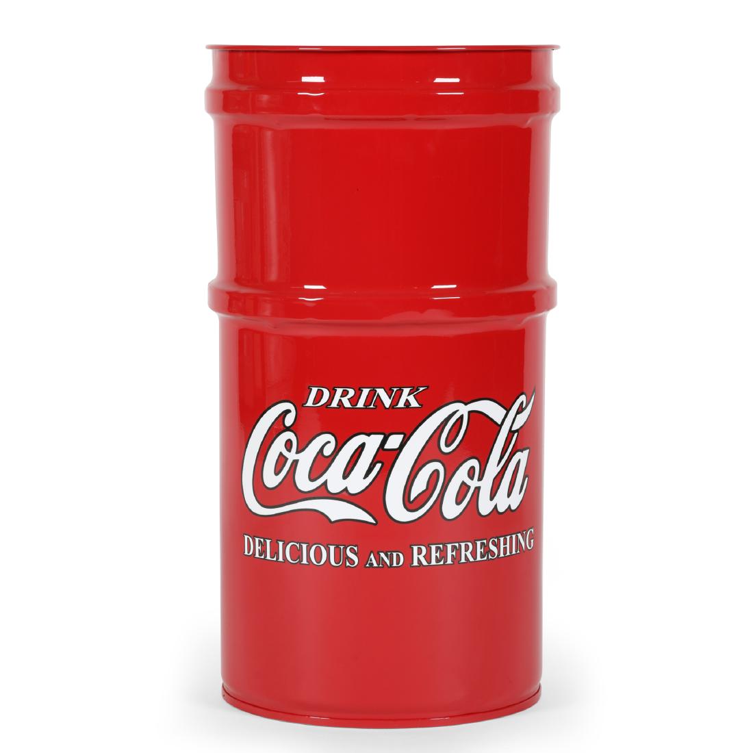 Coca-Cola Trash Can