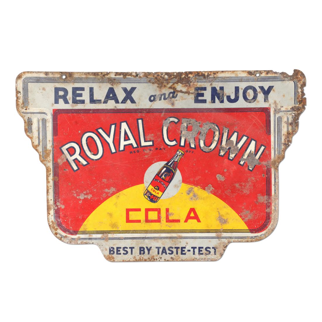 Royal Crown Cola Hanging Sign