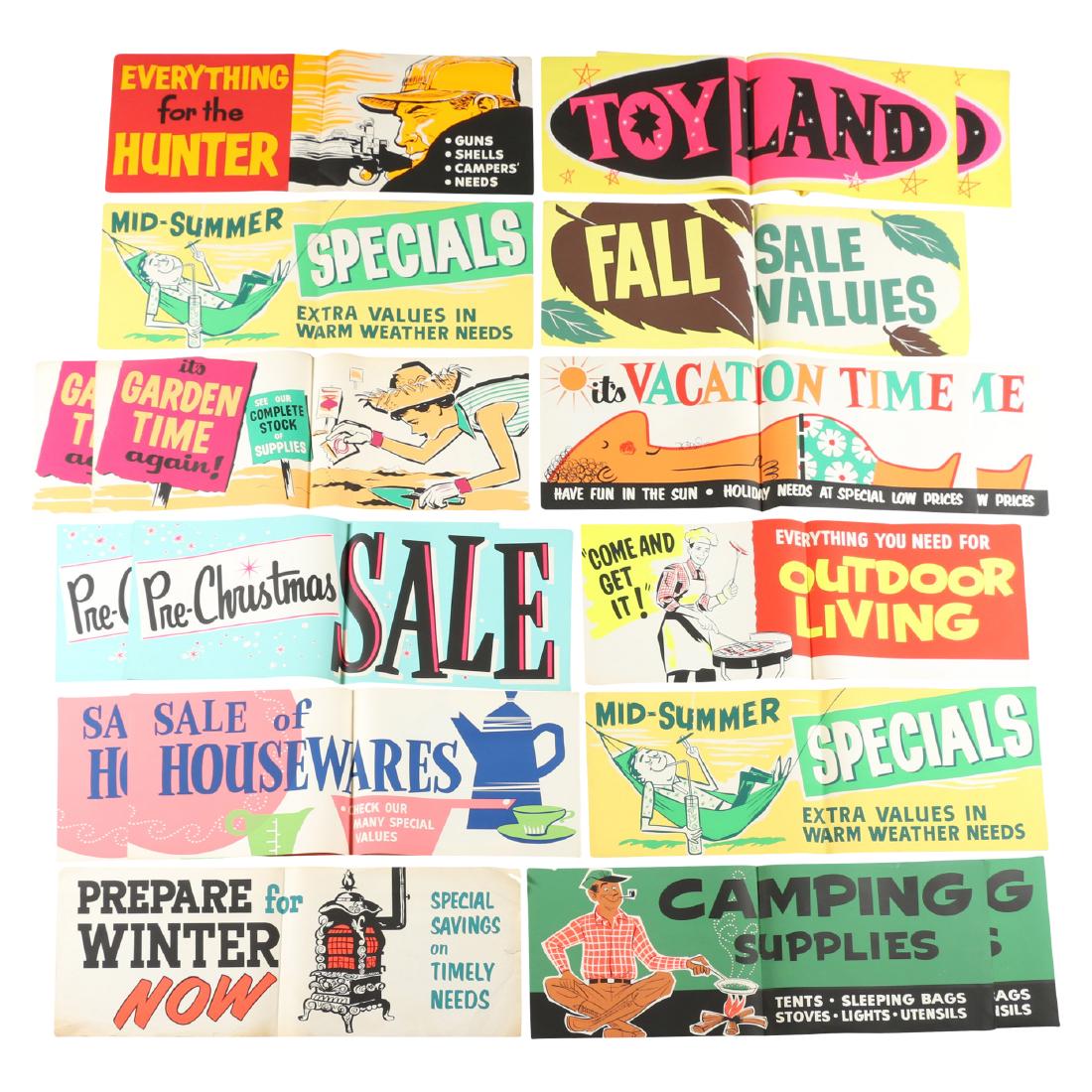 General Store Lithograph Posters