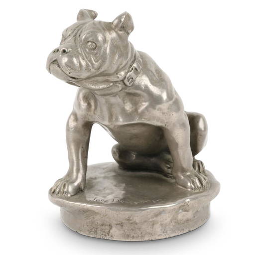 Bulldog Bronze Automotive Mascot