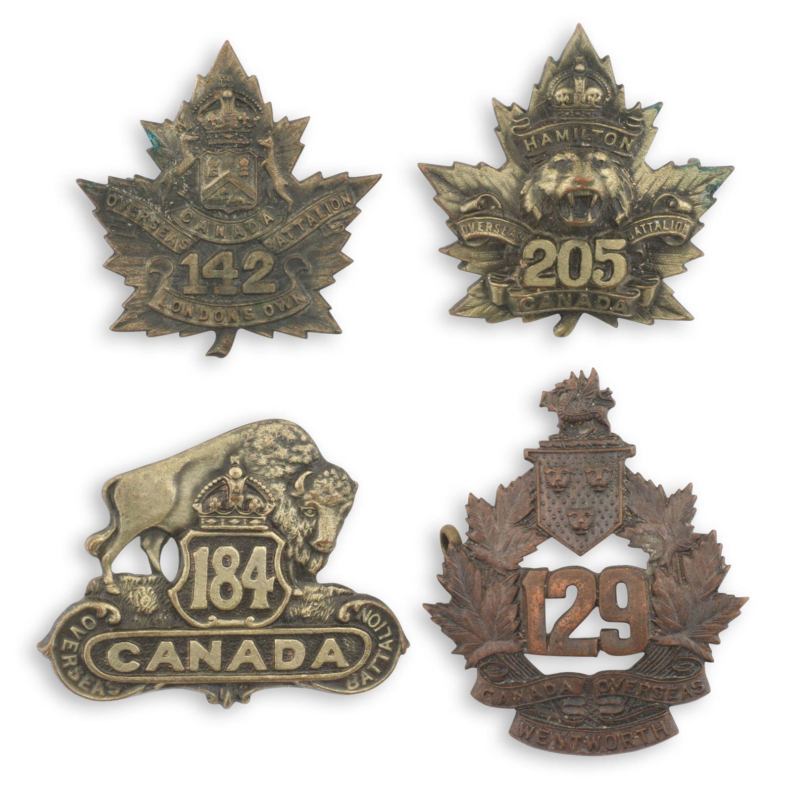 Wwi Cap Badges