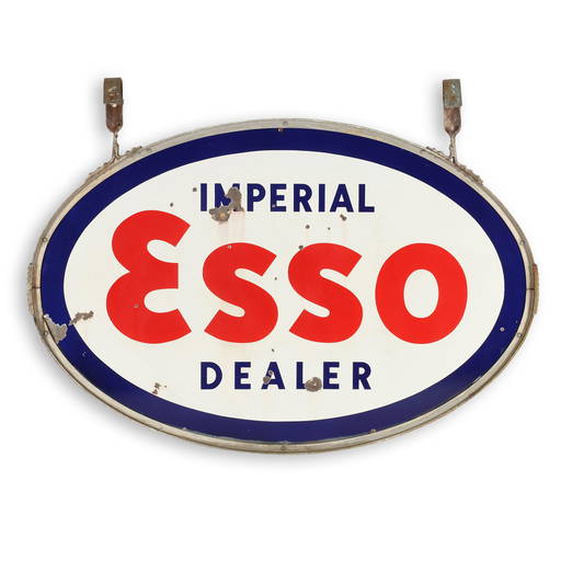 Imperial ESSO Dealer Sign - Sep 14, 2019 | Miller & Miller Auctions Ltd ...