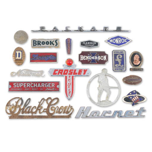 American Automobile Radiator & Grille Badges