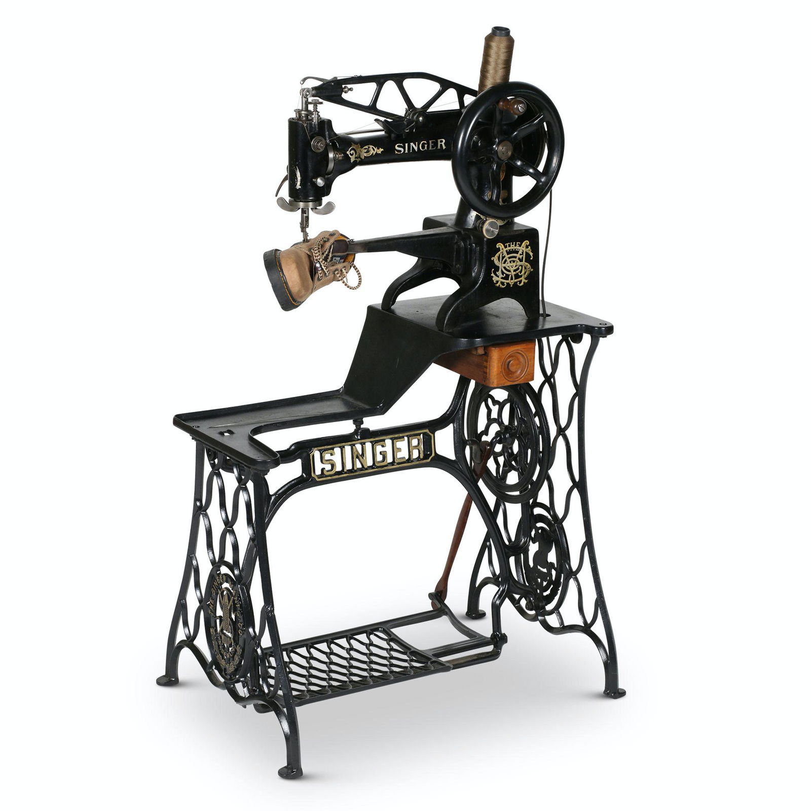 Singer Model 29 Industrial Sewing Machine - May 09, 2020 | Miller ...