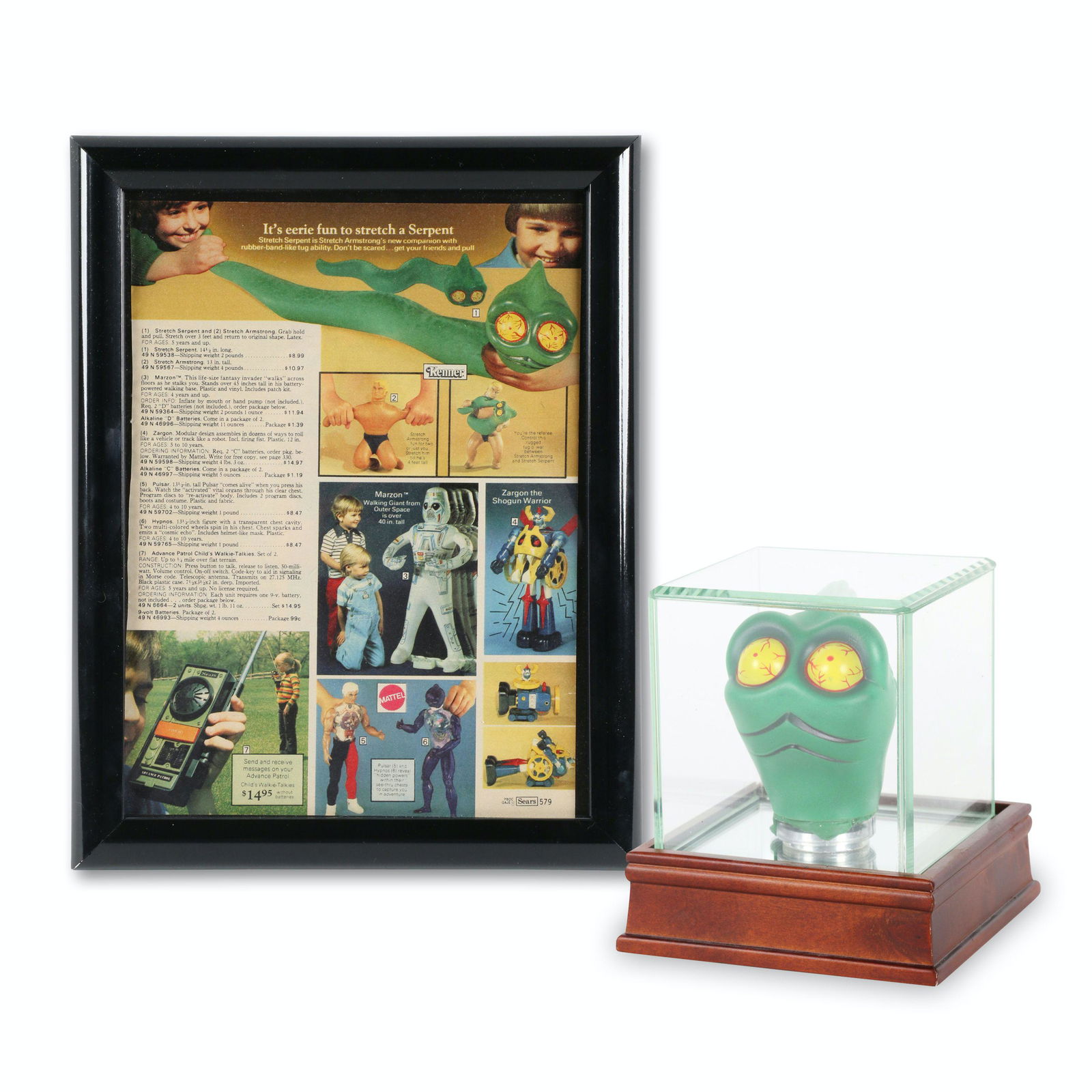 Rare Kenner Stretch "cecil" Serpent Head