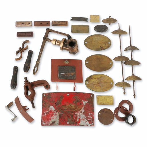 Assorted Visible Gas Pump Parts