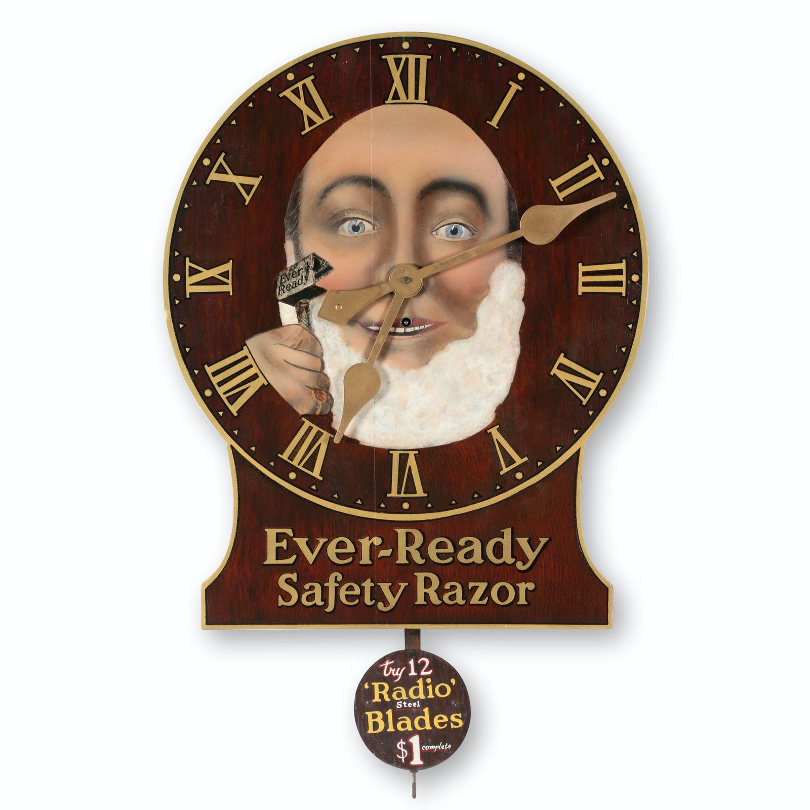 Ever Ready Safety Razor Clock