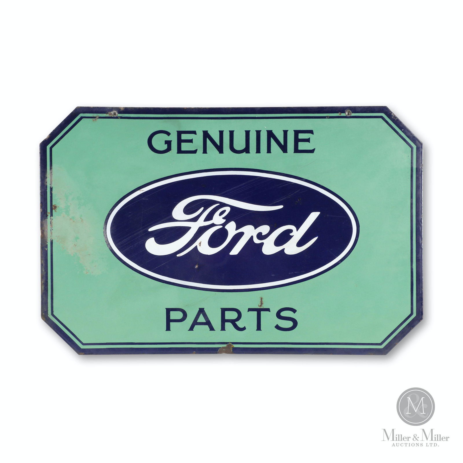 Ford Canadian Porcelain Dealer Sign - Sep 19, 2020 | Miller & Miller ...