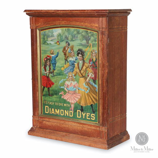 Diamond Dyes Store Cabinet