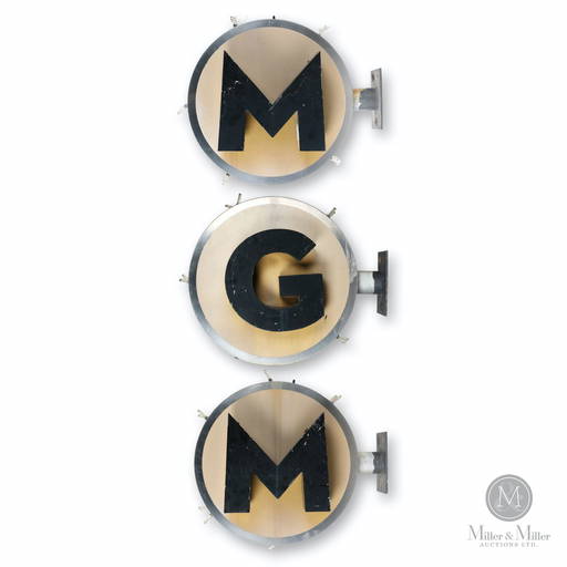 Mgm Lighted Neon Building Sign