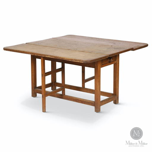 Gate Leg Double Drop Leaf Dining Table
