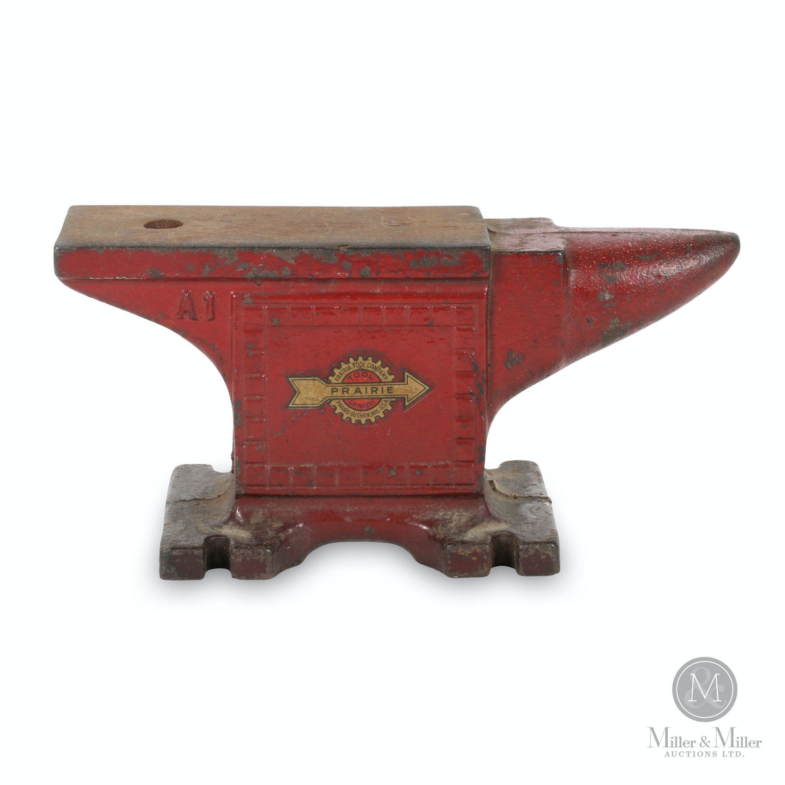 Prairie Cast Iron Miniature Anvil - Oct 24, 2020 | Miller & Miller ...