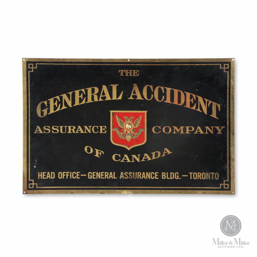 General Accident Insurance Co. Sign