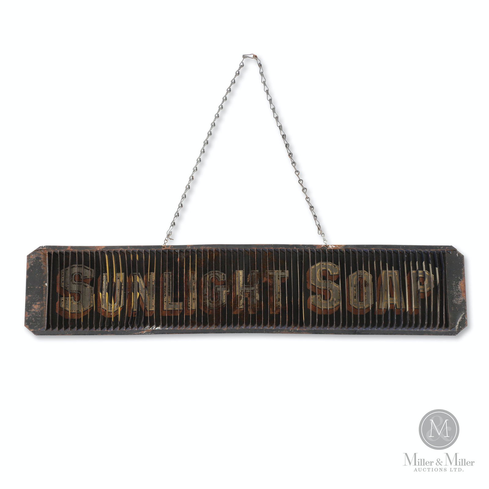 Sunlight Soap Tin Litho Lenticular Sign