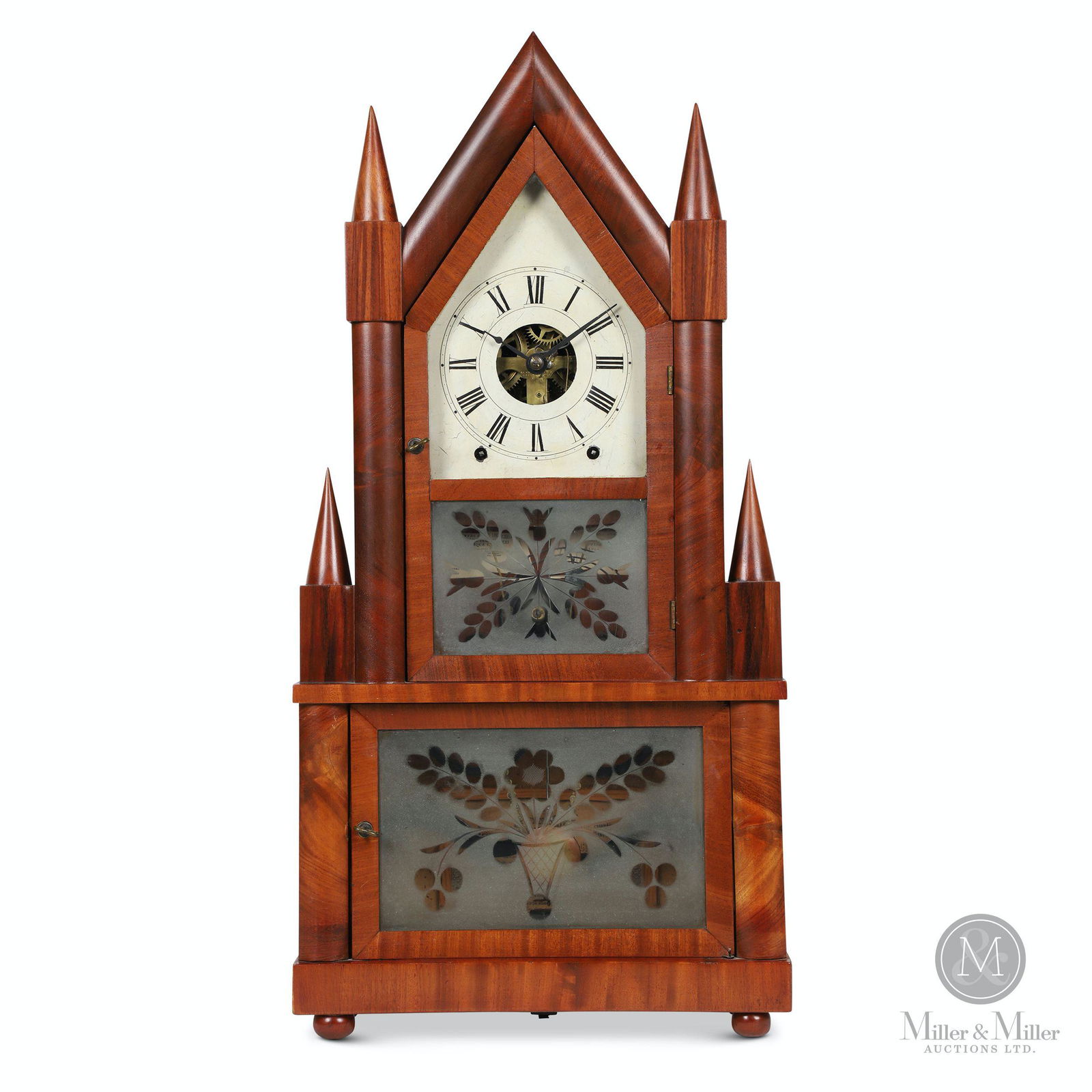 Birge And Fuller Wagon Spring Clock