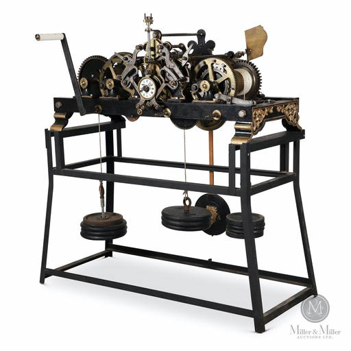 Paul O'Dobey Wire Tower Clock - Mar 20, 2021 | Miller & Miller Auctions ...