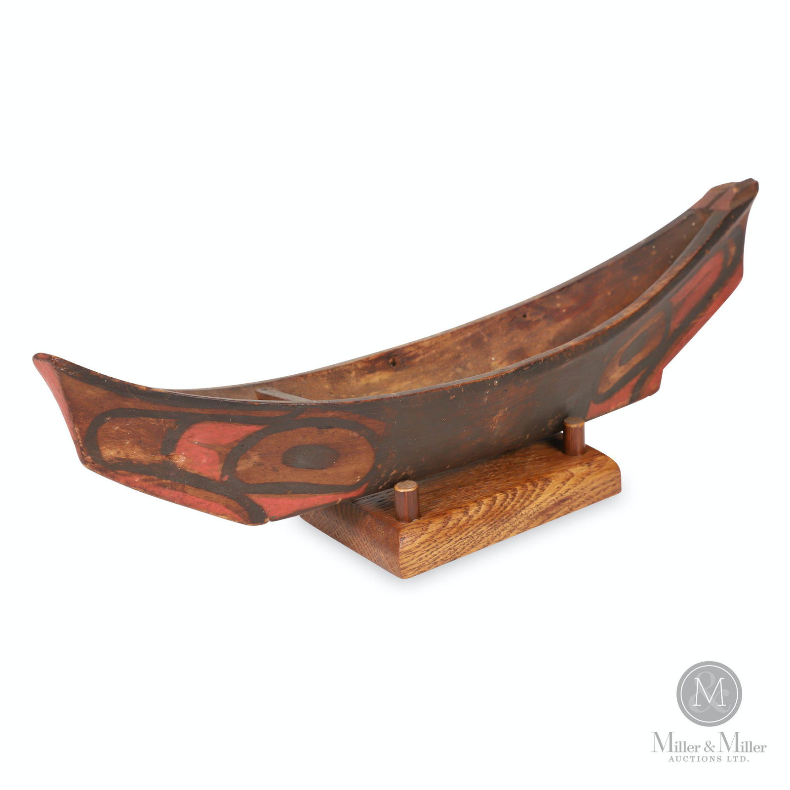 Haida Canoe Model