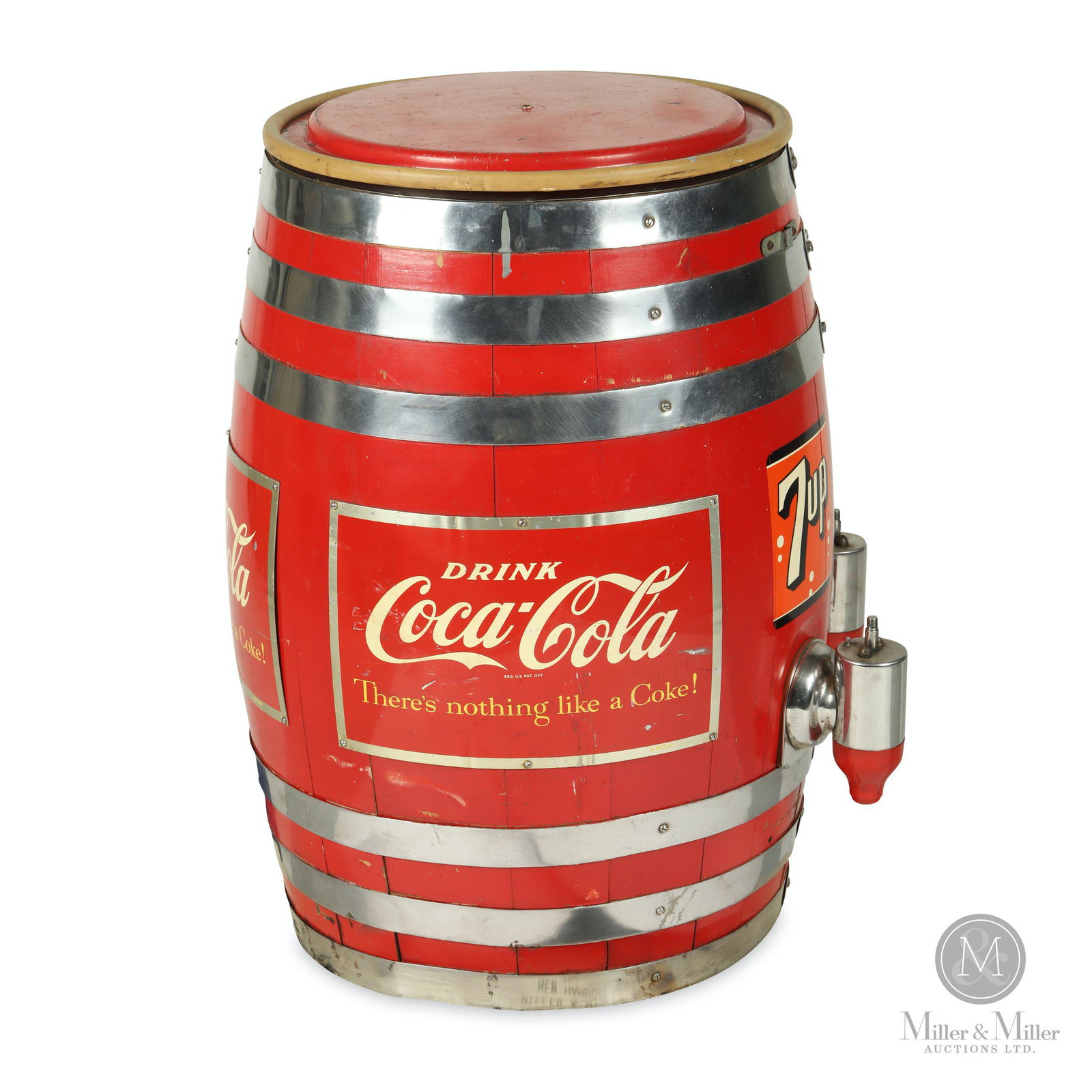 Coca-Cola Soda Fountain Keg Dispenser - Jun 19, 2021 | Miller & Miller ...
