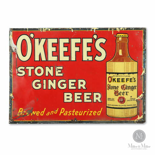 O'keefe's Stone Ginger Beer Sign
