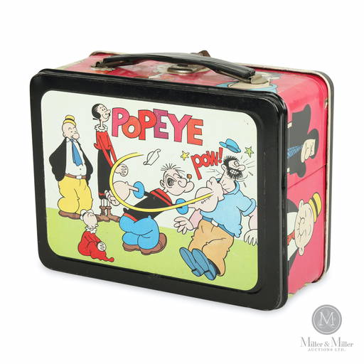 1962 Popeye Lunch Box