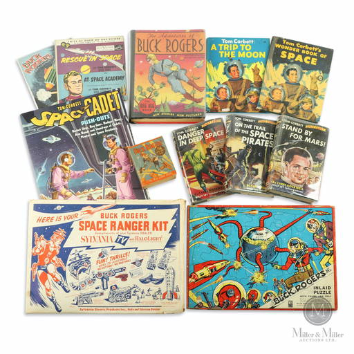 Tom Corbett & Buck Rogers Books & Premiums