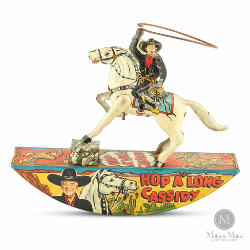 Marx, Hop A'long Cassidy Wind Up Rocker