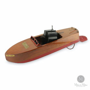 1920s Jacrim Mfg. Co. And 1933 Lionel Craft Scale Model Boat Replicas
