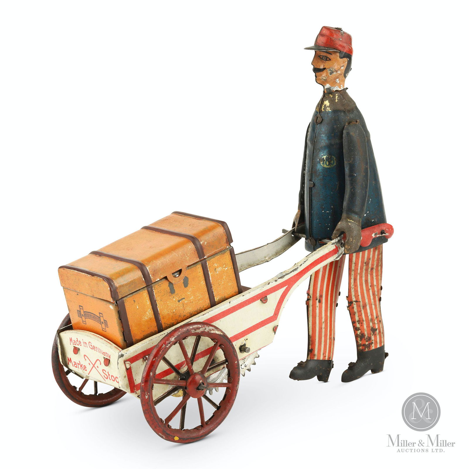 Stock, Wind Up Jim The Walking Trolley Man