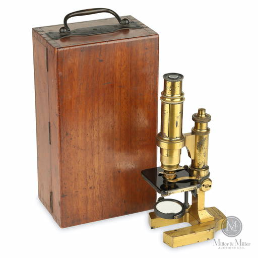 E. Hartnack, C. Verick Special Cased Microscope