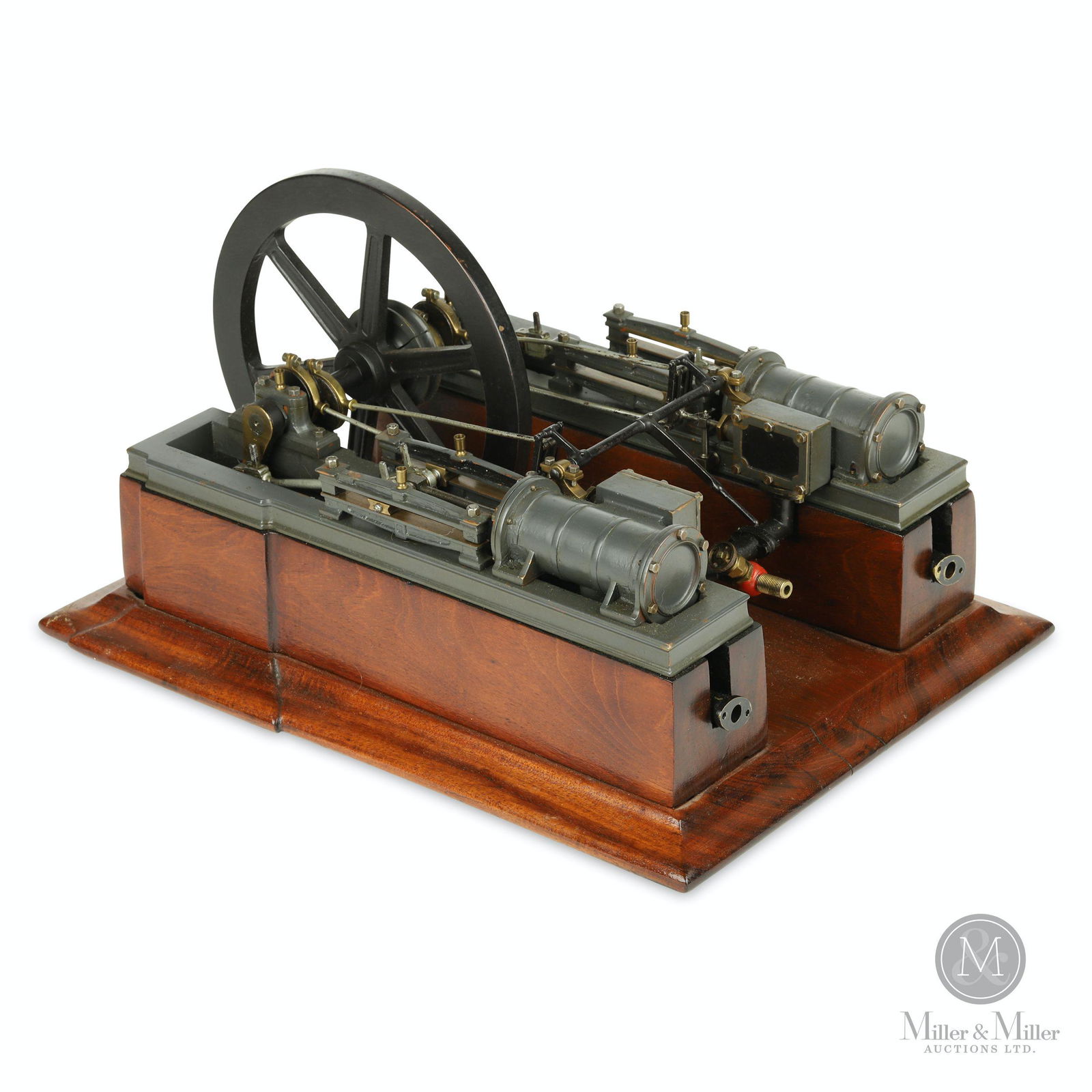 Model Horizontal Twin Steam Mill Engine - Sep 12, 2021 | Miller ...