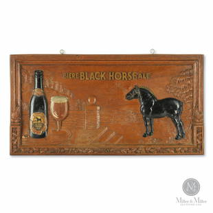 Dawes Black Horse Ale Composite Sign