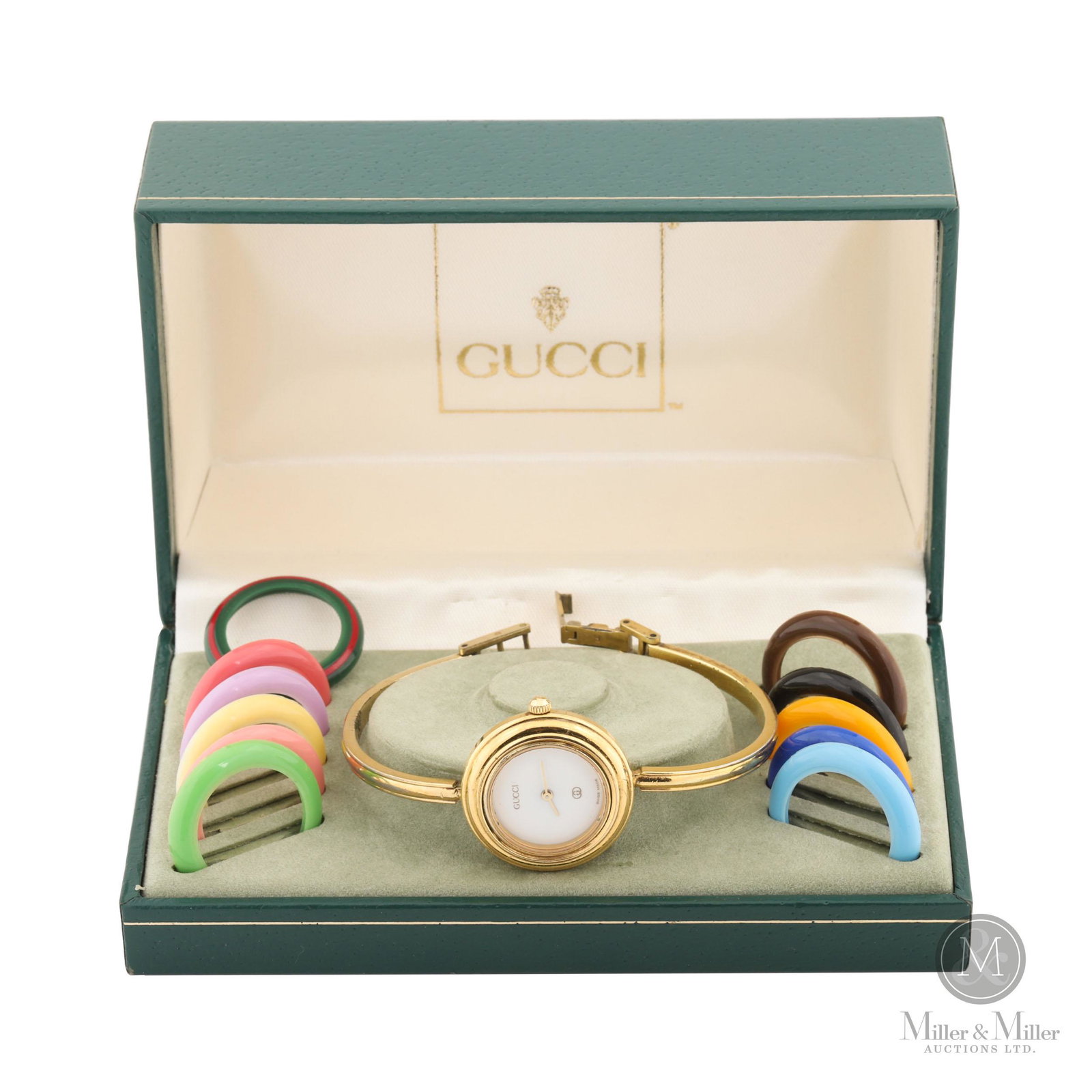 Gucci, Ref. 1100-L & Interchangeable Bezels - Nov 20, 2021 | Miller ...