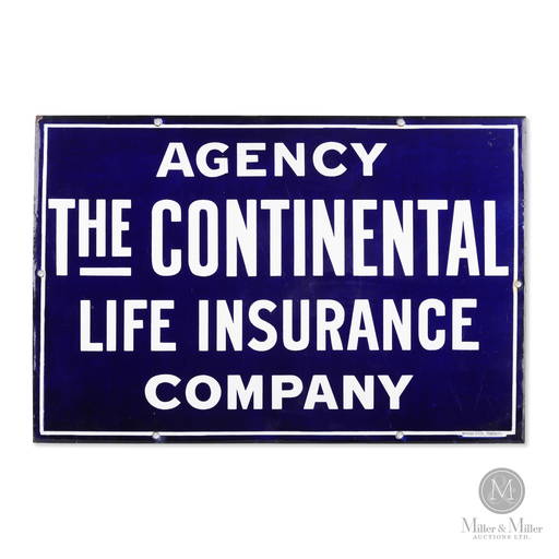 Continental Life Insurance Company Sign