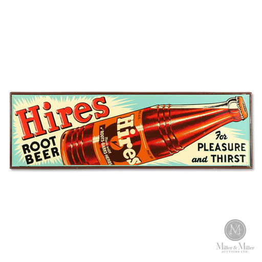 Hires Root Beer Horizontal Sign