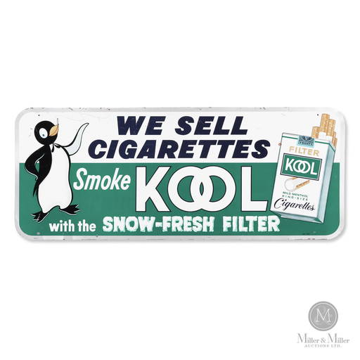 Kool Menthol Cigarettes Sign