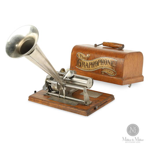 Columbia Type B "Eagle" Cylinder Graphophone - Mar 19, 2022 | Miller ...