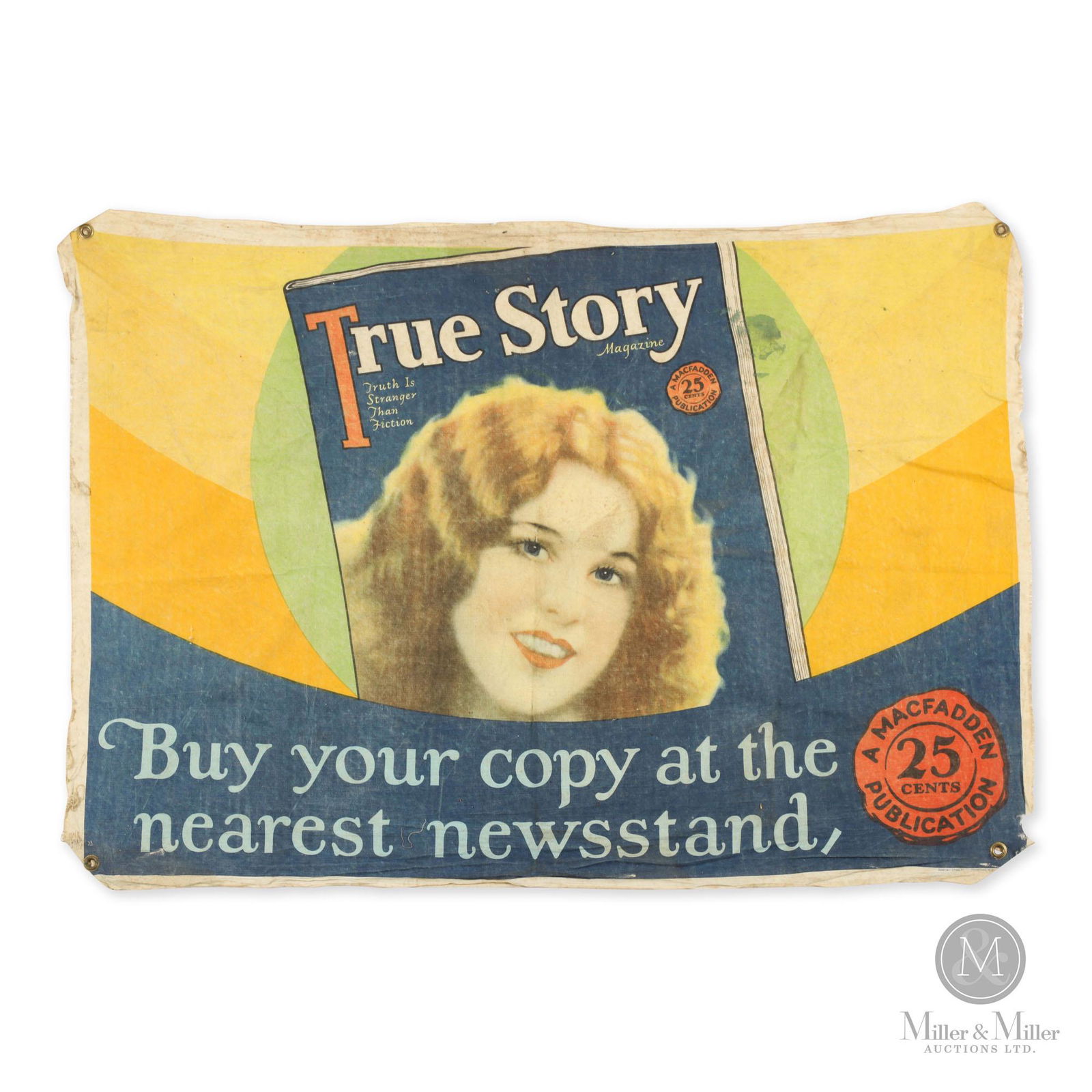 Macfadden True Story Magazine Poster