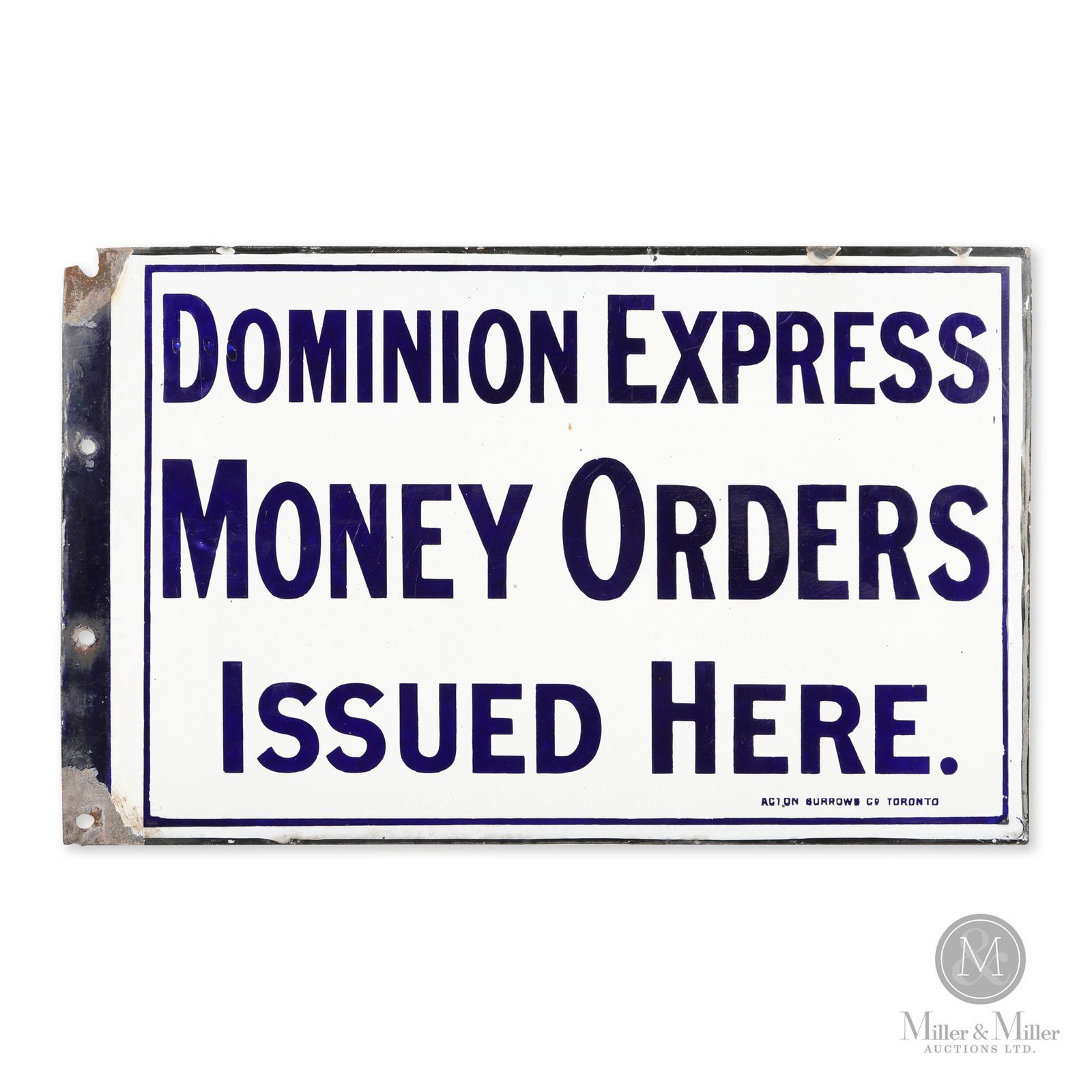 Dominion Express Money Orders Sign