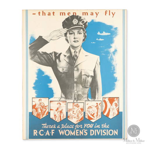 WWII RCAF Women's Division Poster (#0270) on Jun 18, 2022 | Miller ...