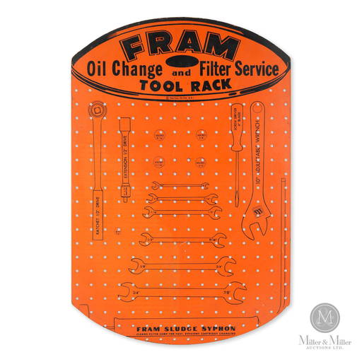 Fram Oil Filter Service Tool Rack (#0013) on Sep 10, 2022 | Miller ...
